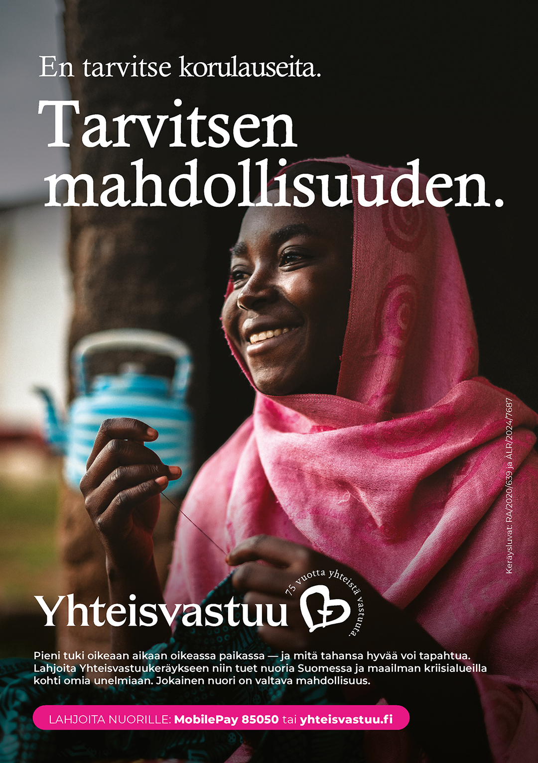Nuorten tulevaisuususko heikentynyt - Yhteisvastuu